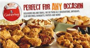 KFC Catering Menu and Prices